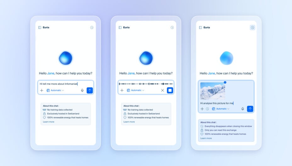 Euria : l'anti-ChatGPT suisse pour tester chauffages gratuits | 1001infos