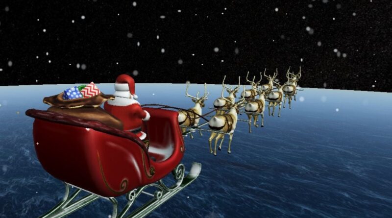 Père Noël : Suivez son heure d'arrivée en temps réel | 1001infos