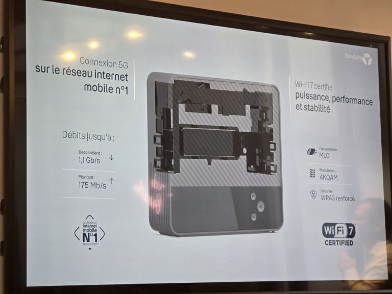 Bbox 5G Wi-Fi 7 : Bouygues Telecom présente trois innovations. | 1001infos