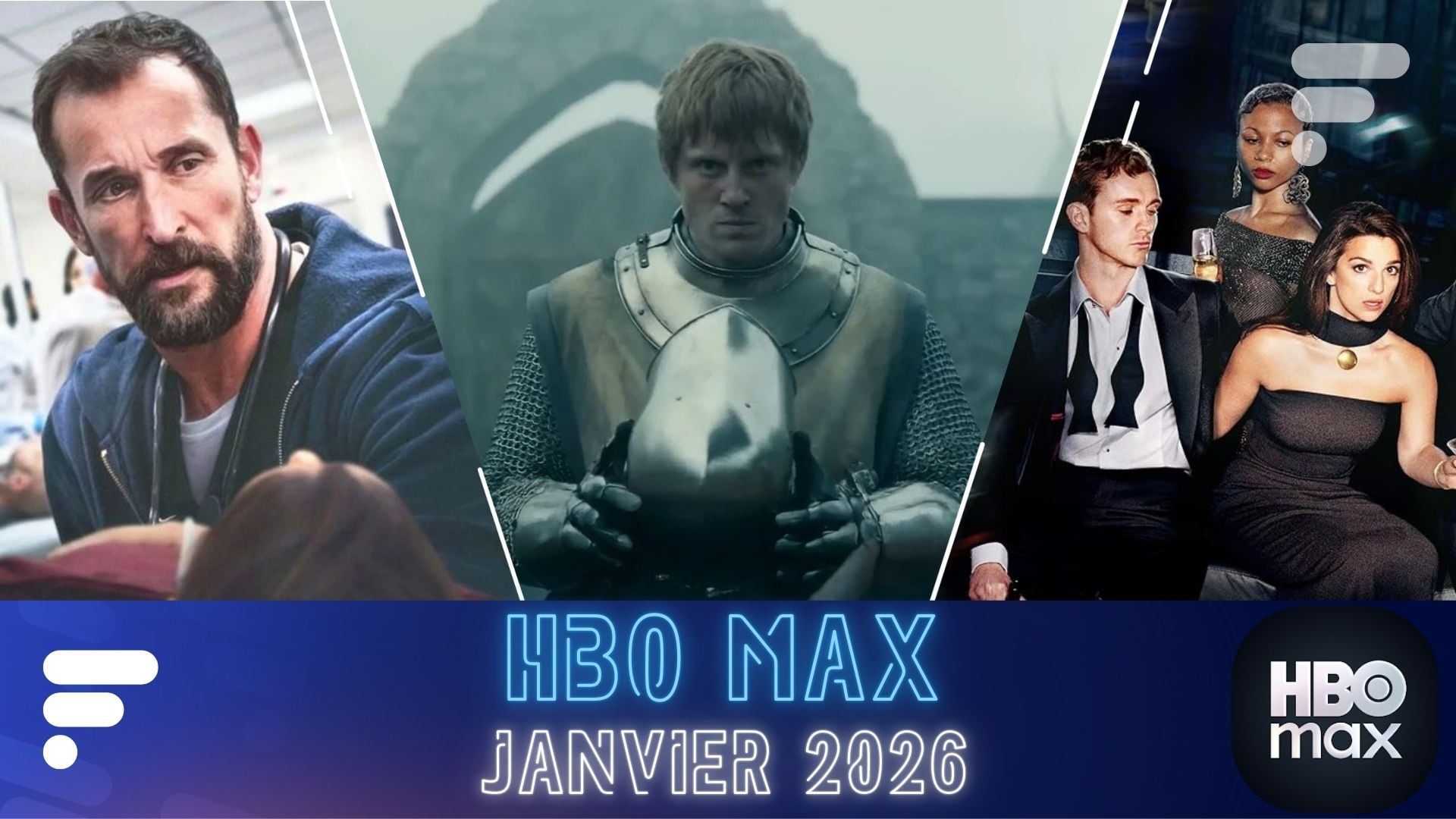 HBO Max en janvier 2026 : films, séries et Game of Thrones | 1001infos