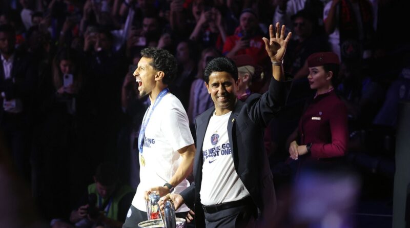 PSG : Nasser Al-Khelaïfi dénonce les débordements après la victoire ...
