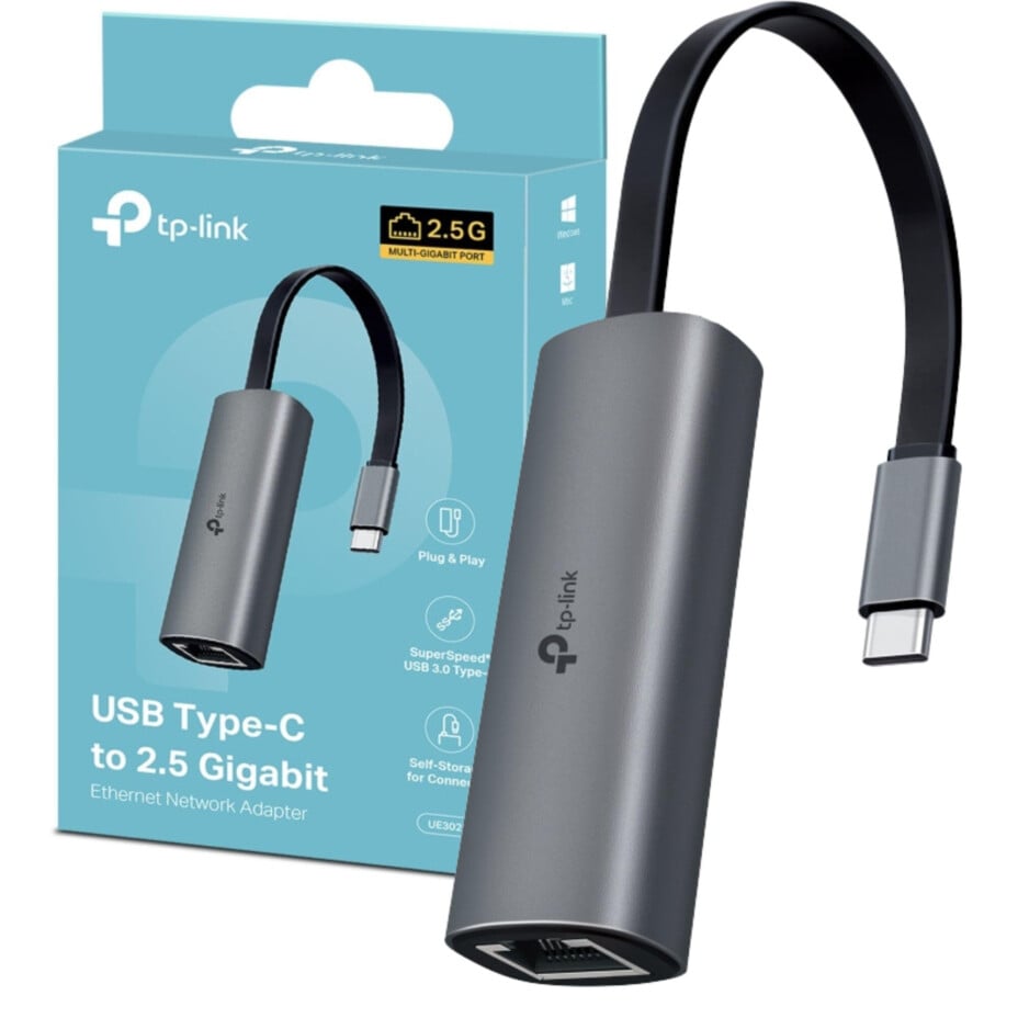Adaptateur USB-C Ethernet TP-Link 2,5 Gb/s à -56 % | 1001infos